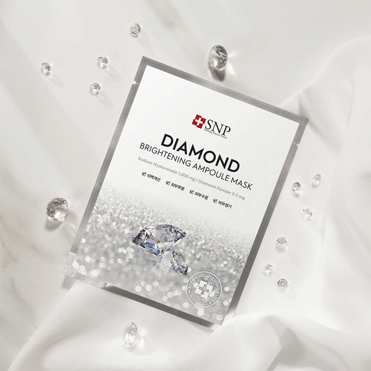 Diamond Brightening Ampoule Sheet Mask de SNP Beauty | Skin & Tonic